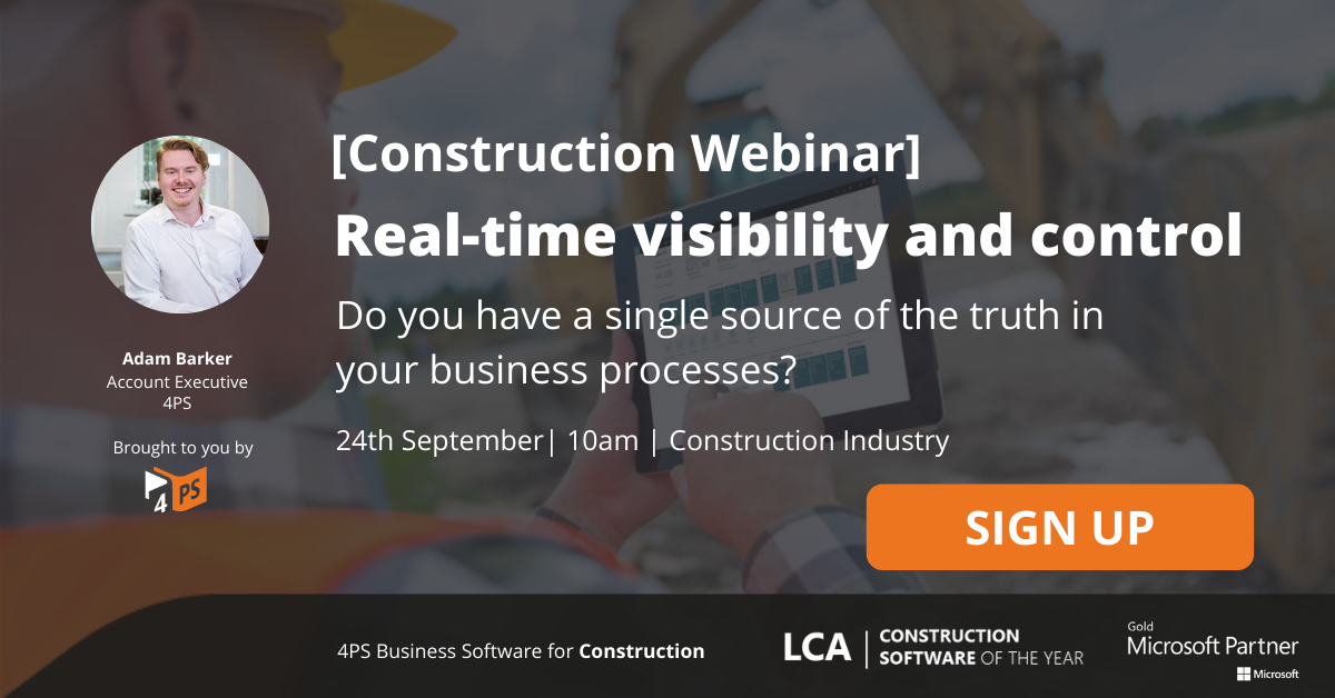 Webinar - Real-time visibility and control | 4PS