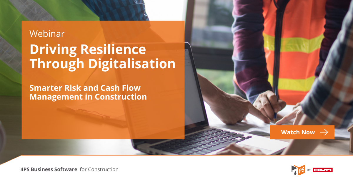 Webinar: Driving Resilience Through Digitalisation in Construction