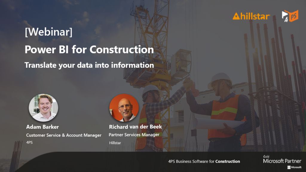 Webinar Recording: 'Power BI for Construction' | 4PS