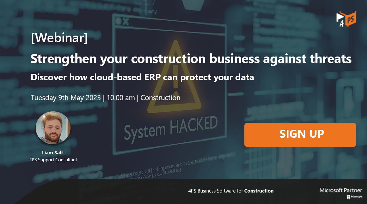 Webinar: Stay ahead of cyber criminals with an ERP solution in the cloud| 4PS