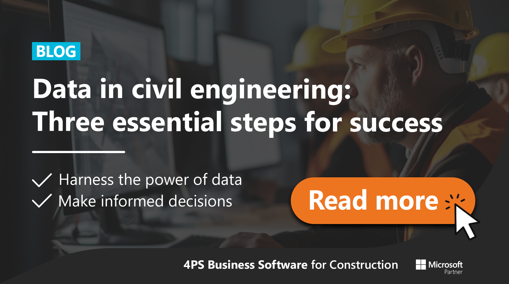 Data in Civil Engineering: Three Essential Steps for Success | 4PS