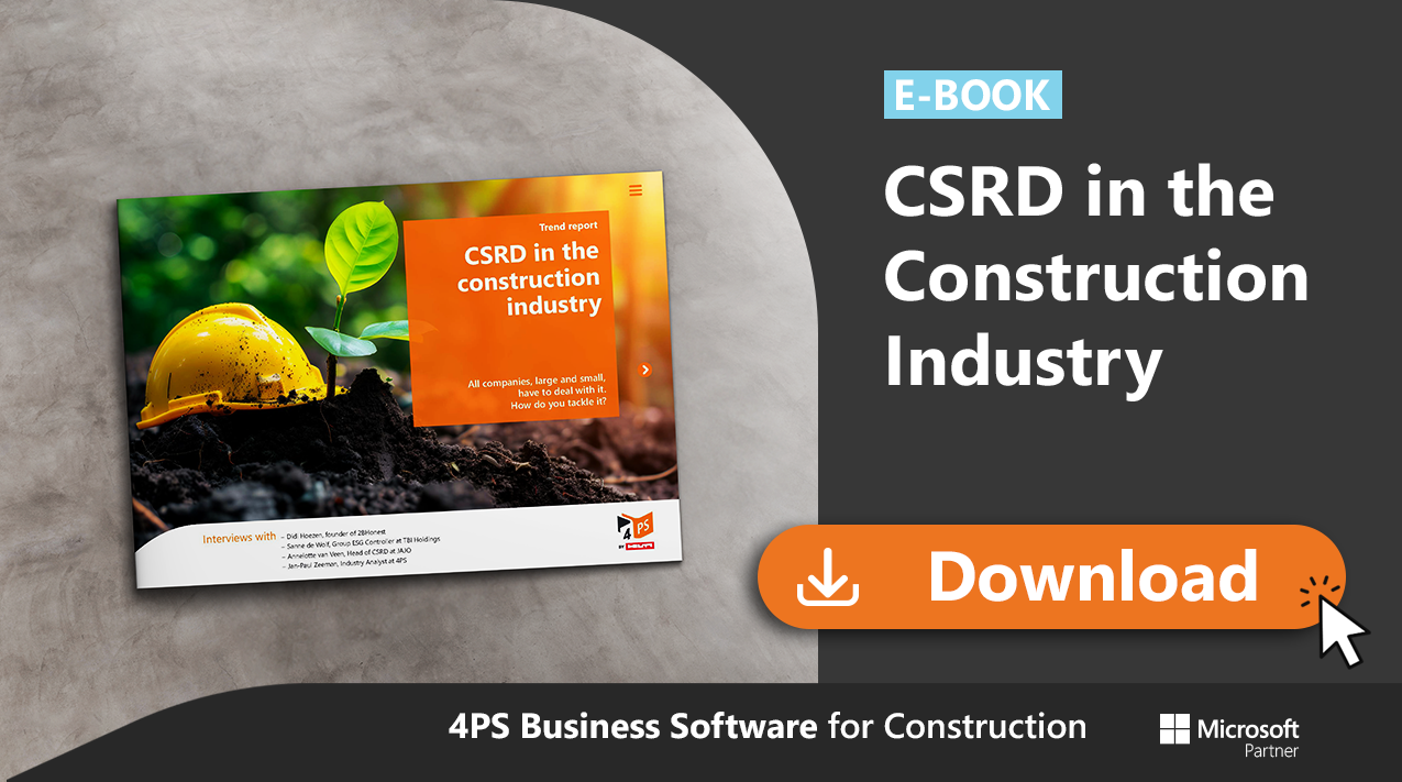 eBook: CSRD in the Construction Industry - New Challenges | 4PS
