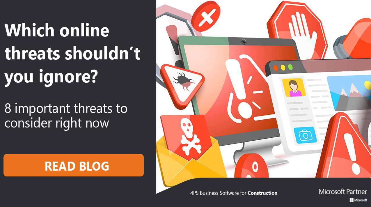 8 Main Online Threats to Businesses in Construction | 4PS