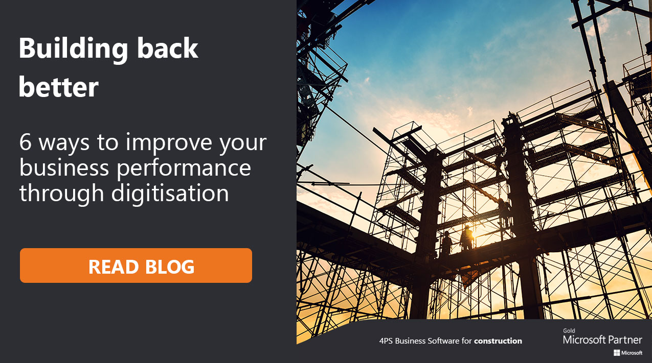 6 Ways to improve your construction productivity through digitisation | 4PS