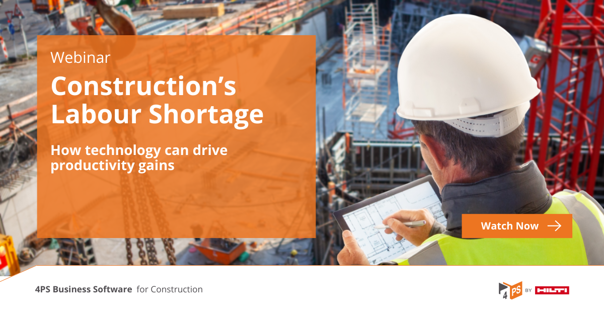 Webinar Recording: Construction's Labour Shortages | 4PS
