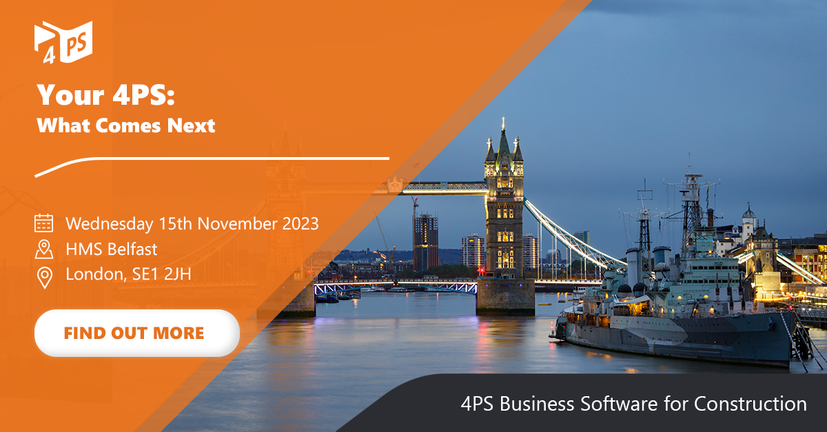 4PS Form Your 4PS Customer London - November 15th