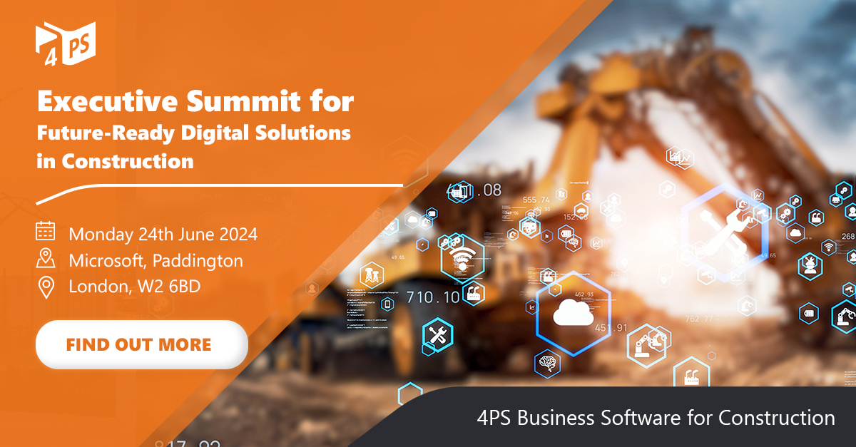 4PS Form Executive Summit for Future-Ready Digital Solutions in Construction
