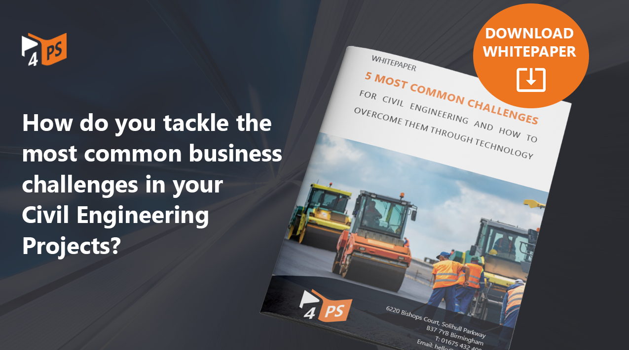 Whitepaper: 5 Common Challenges for Civil Engineering | 4PS