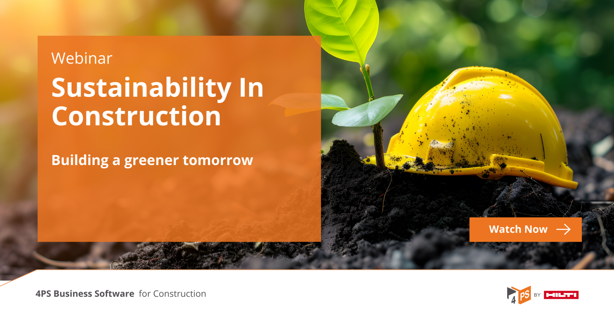 Webinar: Sustainability In Construction | 4PS