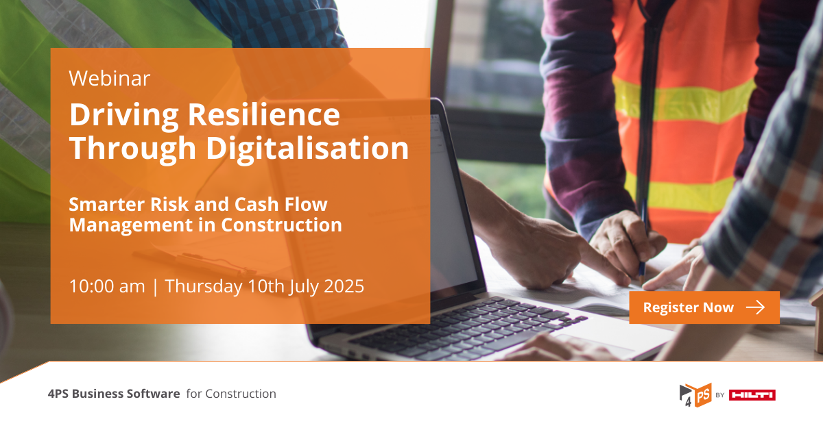 Webinar: Driving Resilience Through Digitalisation in Construction